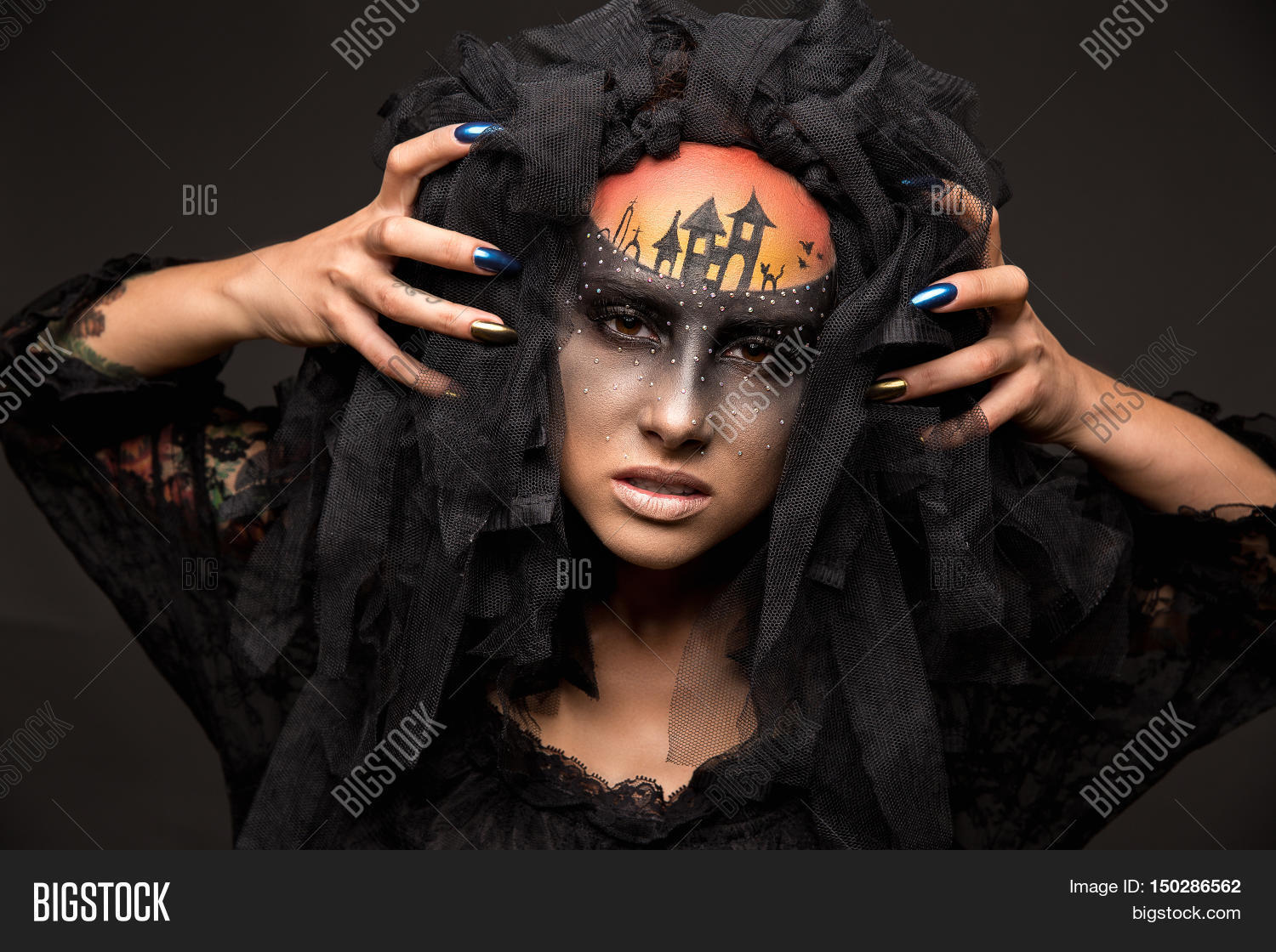 Scary Halloween Bride Image & Photo (Free Trial) | Bigstock