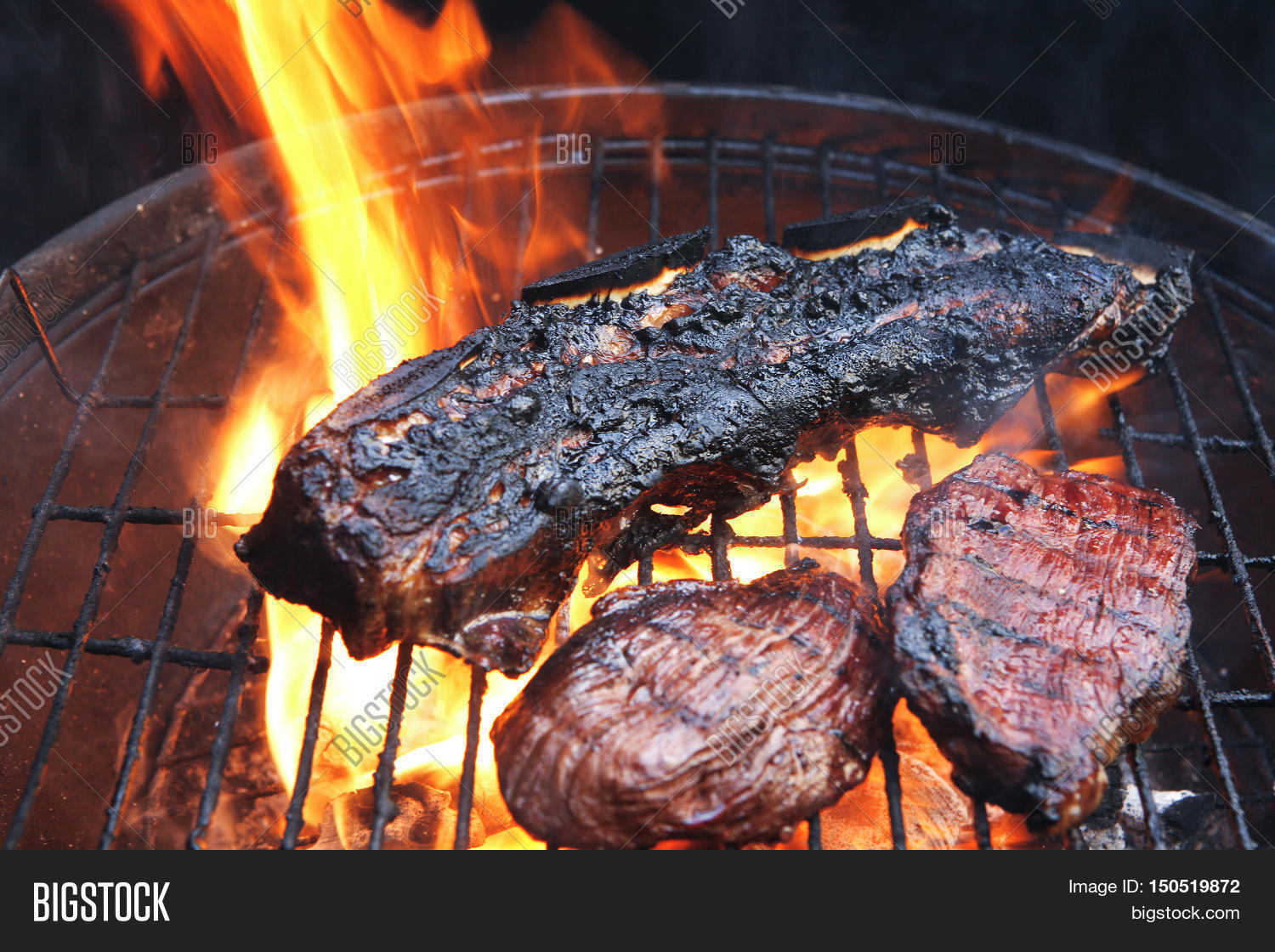Fresh Red Grilled Beef Image & Photo (Free Trial) | Bigstock