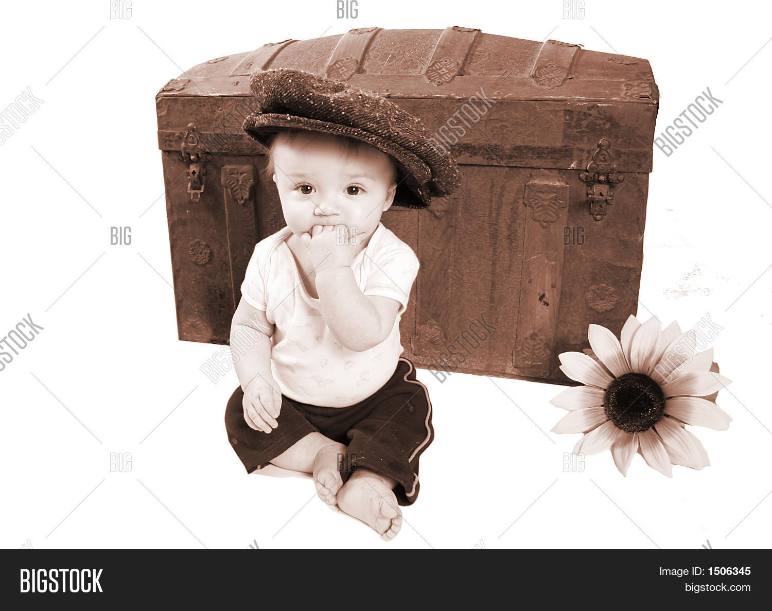Adorable Vintage Baby Image & Photo (Free Trial) | Bigstock
