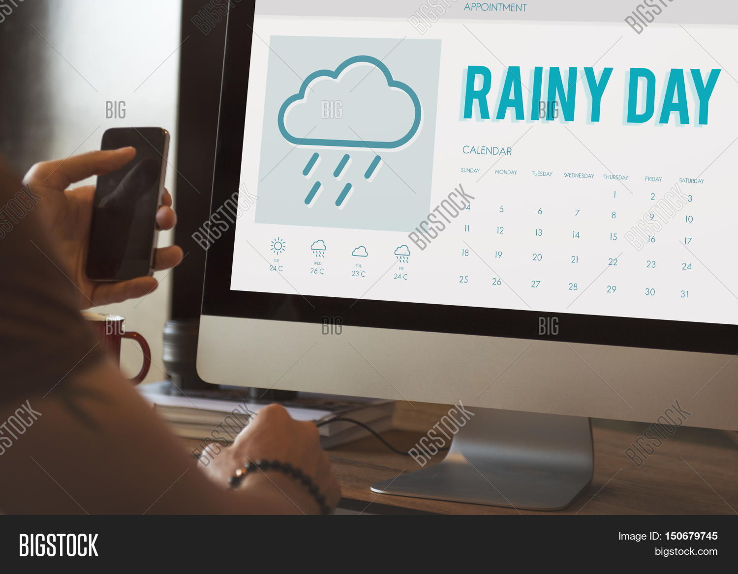 Rainy Day Forecast Image & Photo (Free Trial) | Bigstock