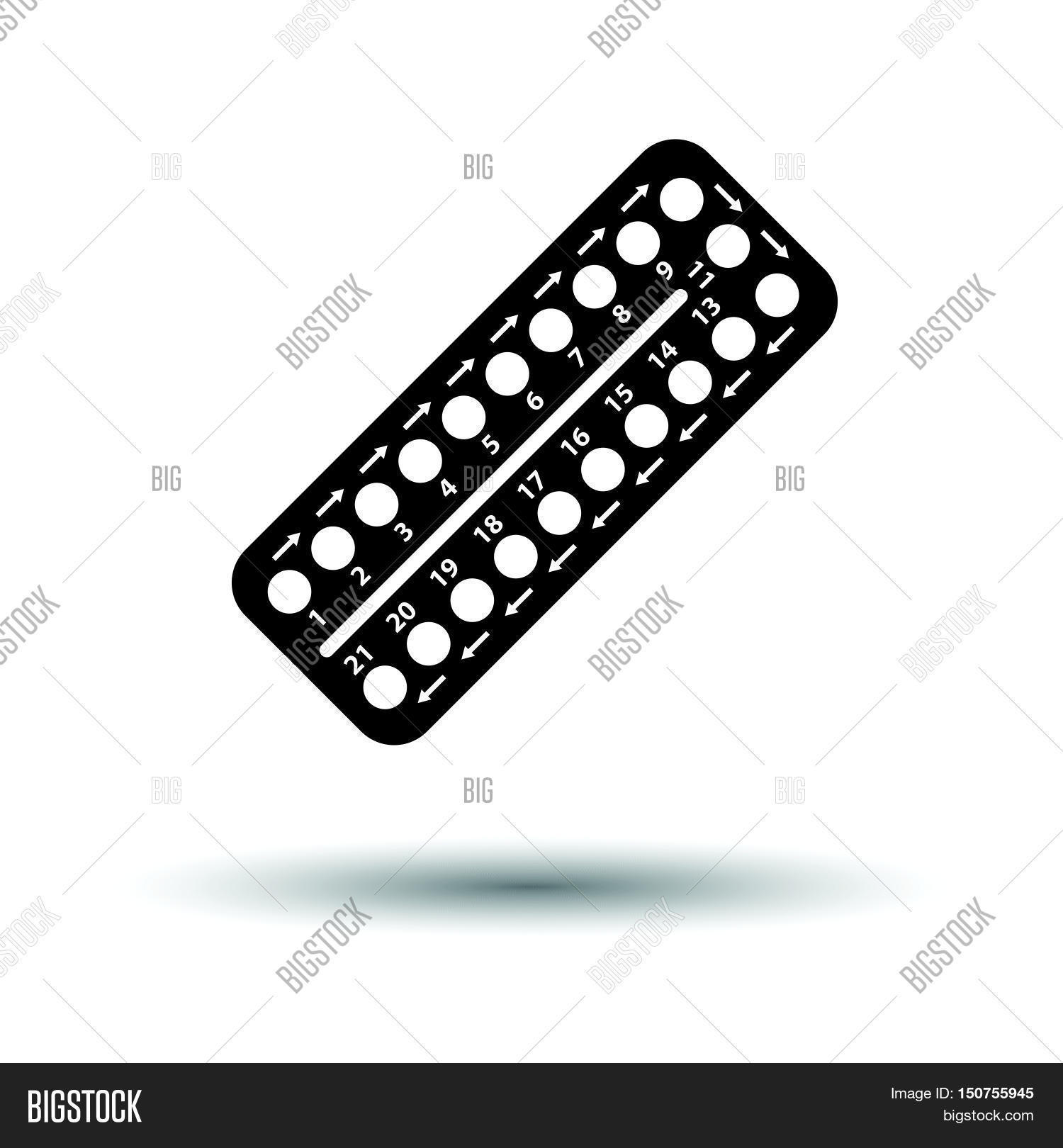 Contraceptive Pill Vector & Photo (Free Trial) | Bigstock