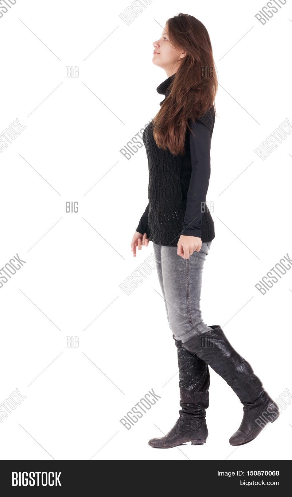 Back View Walking Image & Photo (Free Trial) | Bigstock
