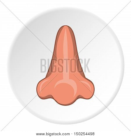 Nose Icon Cartoon Vector & Photo (Free Trial) | Bigstock