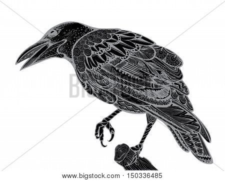 Stylized Crows. Vector & Photo (Free Trial) | Bigstock