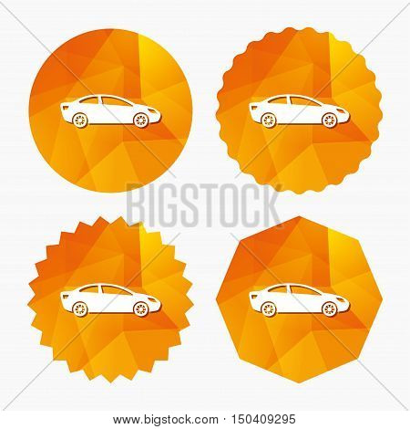 Car Sign Icon. Sedan Vector & Photo (Free Trial) | Bigstock