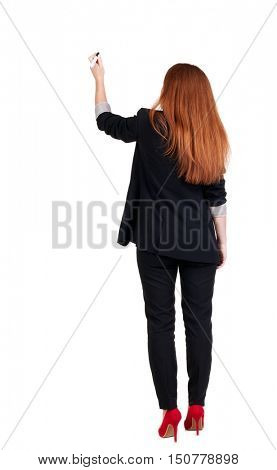 Back View Writing Image & Photo (Free Trial) | Bigstock