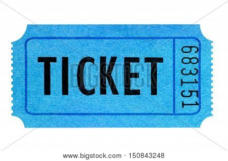 Blue Raffle Ticket Image & Photo (Free Trial) | Bigstock