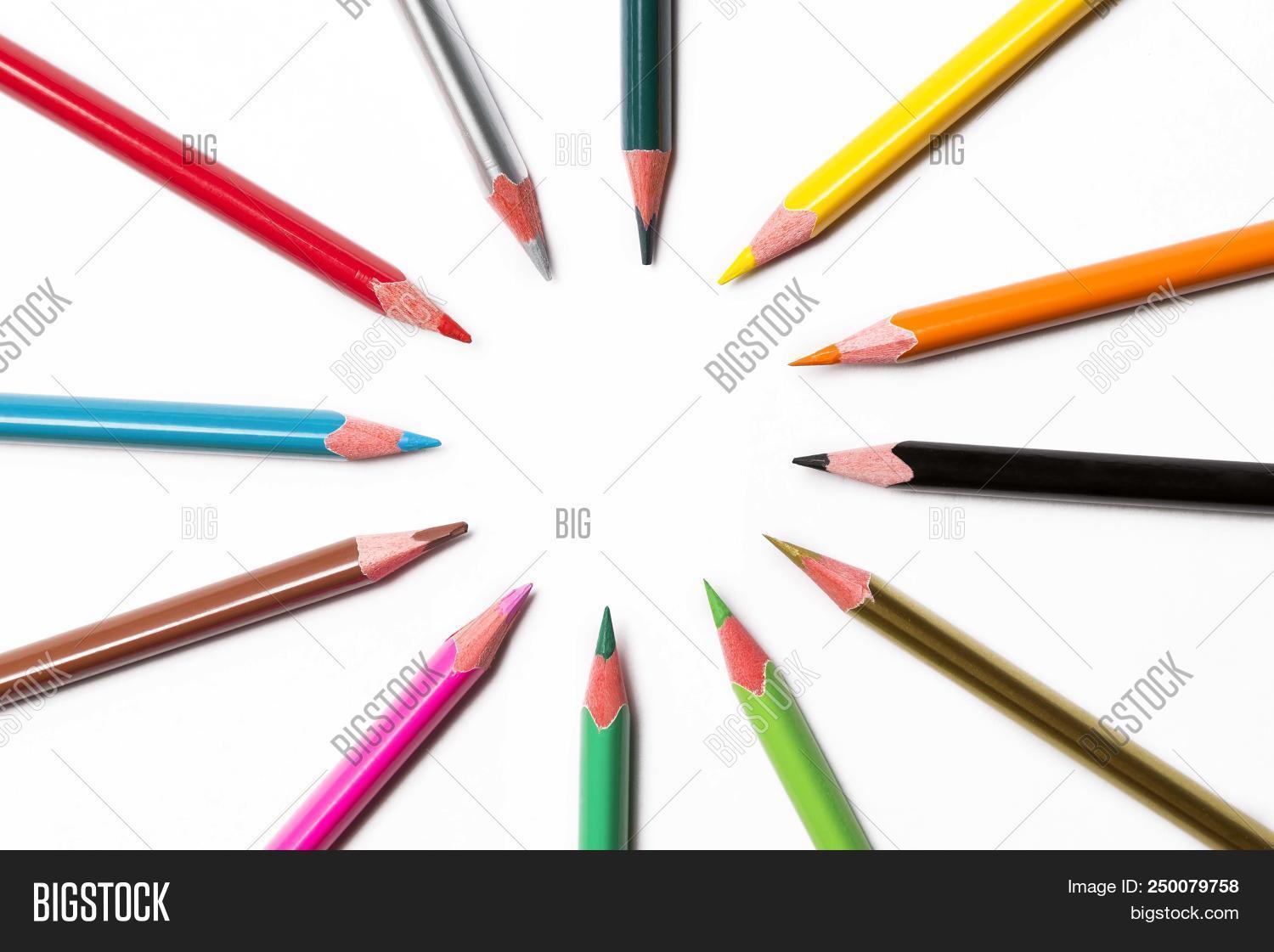 Wooden Crayons Image & Photo (Free Trial) | Bigstock