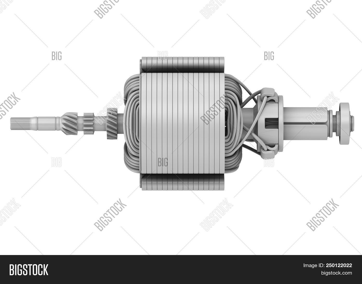 Rotor Electric Motor. Image & Photo (Free Trial) | Bigstock