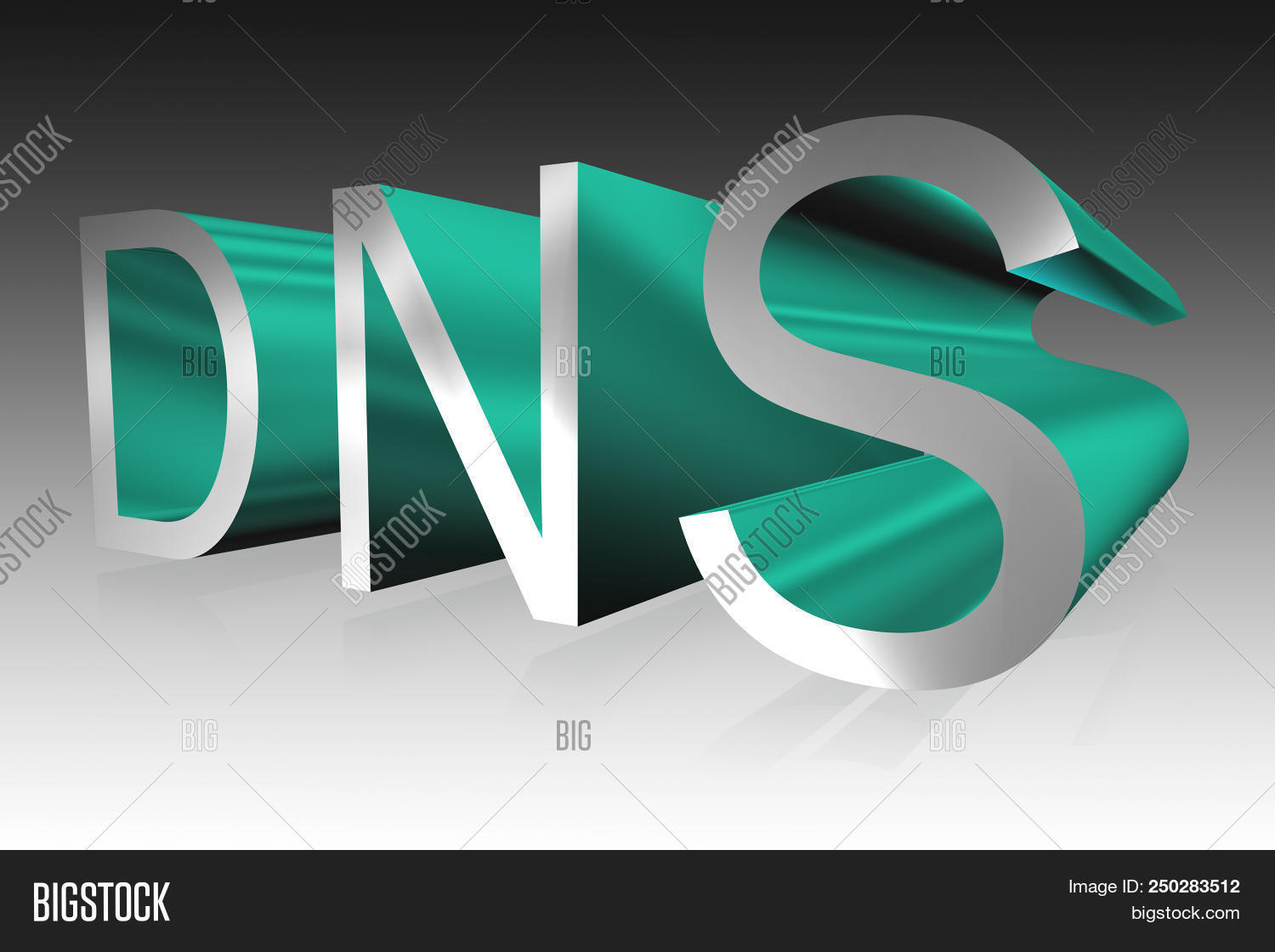 Dns Lettering - 3d Image & Photo (Free Trial) | Bigstock