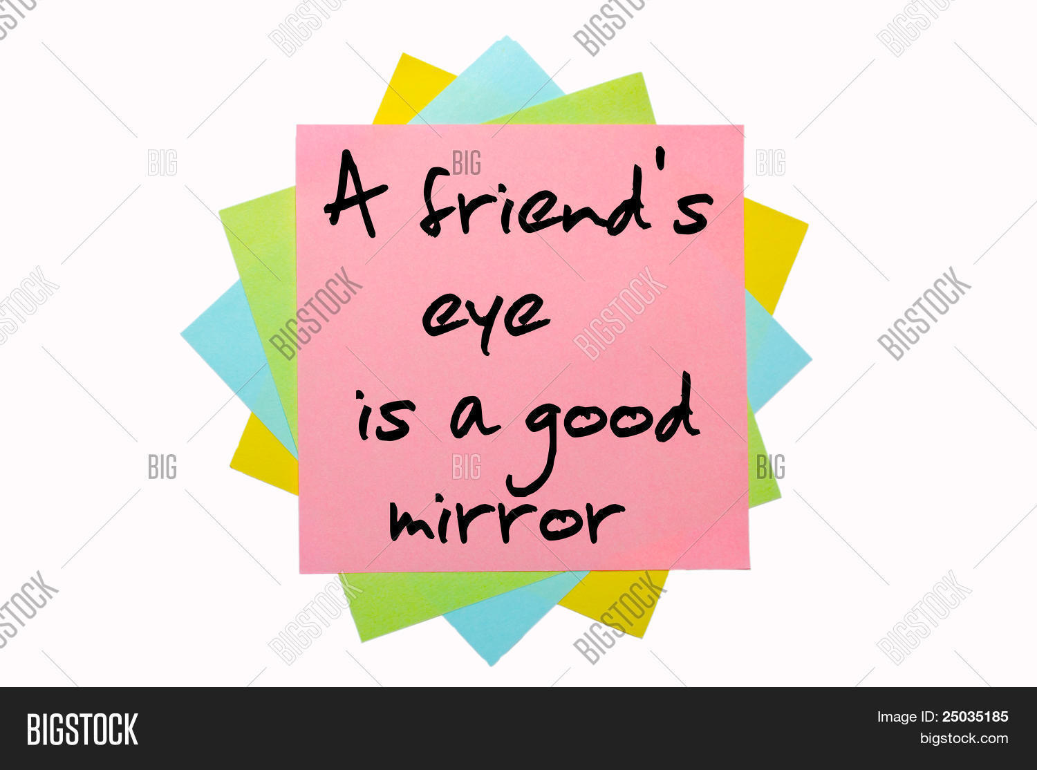 Proverb " Friend's Eye Image & Photo (Free Trial) | Bigstock