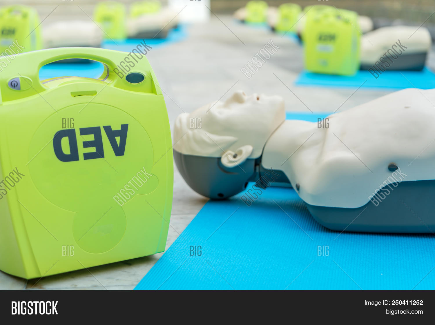 Model Cpr Aed Training Image & Photo (Free Trial) | Bigstock