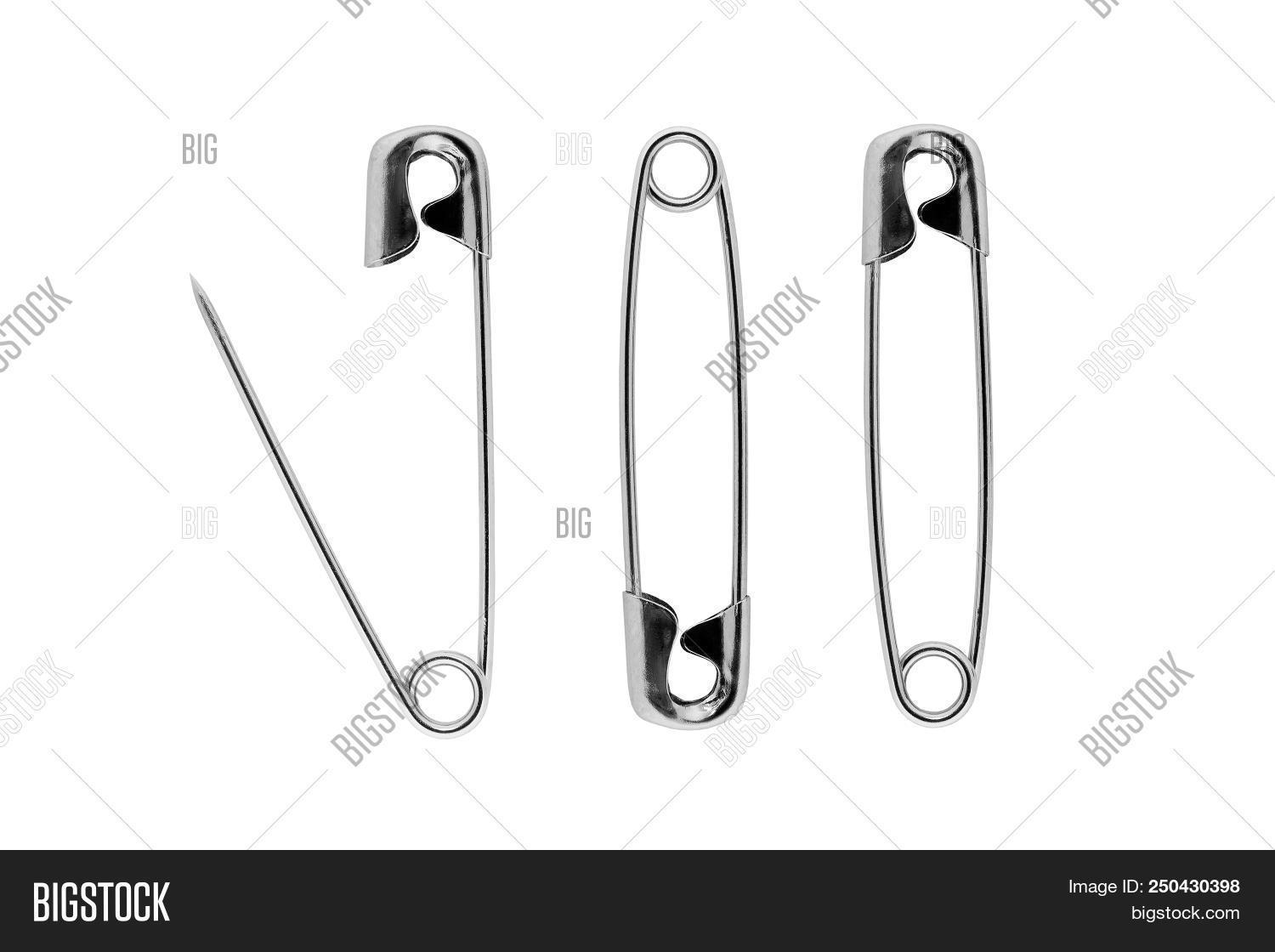 Three Safety Pins Image & Photo (Free Trial) | Bigstock