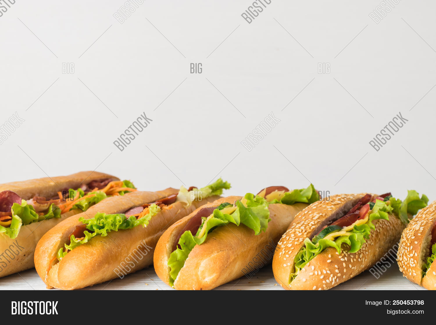 Fresh Sub Sandwich On Image & Photo (Free Trial) | Bigstock