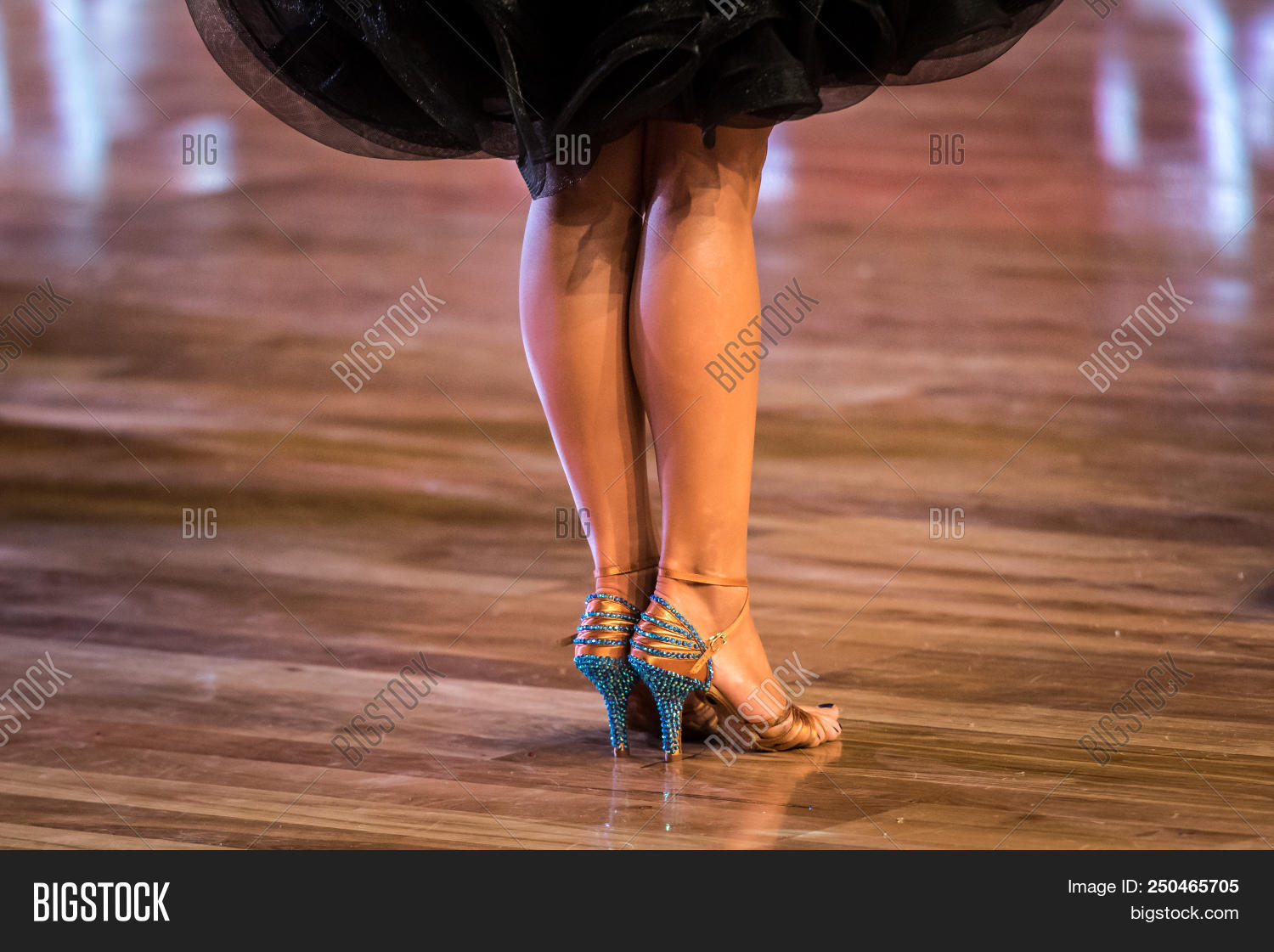 Ballroom Dancer Legs
