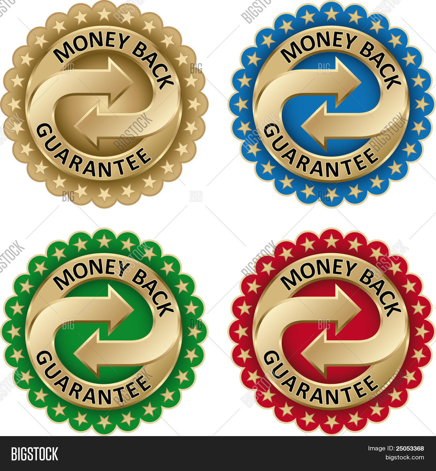 Money Back Guarantee Vector & Photo (Free Trial) | Bigstock