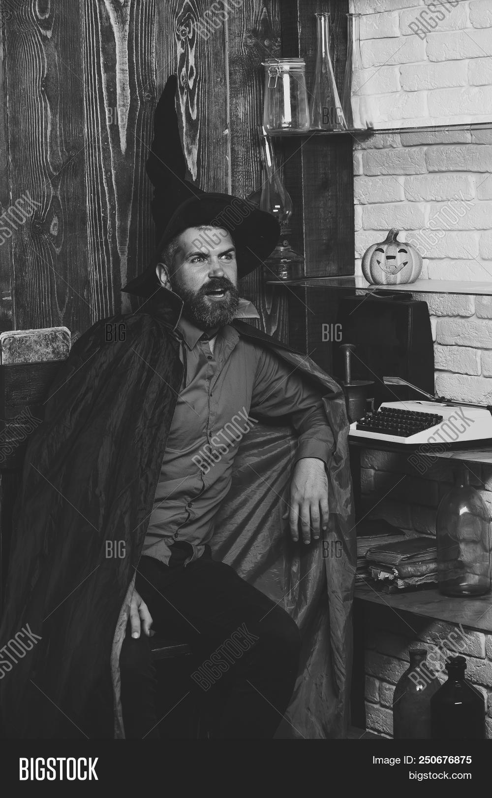 Halloween Man Witch Image & Photo (Free Trial) | Bigstock