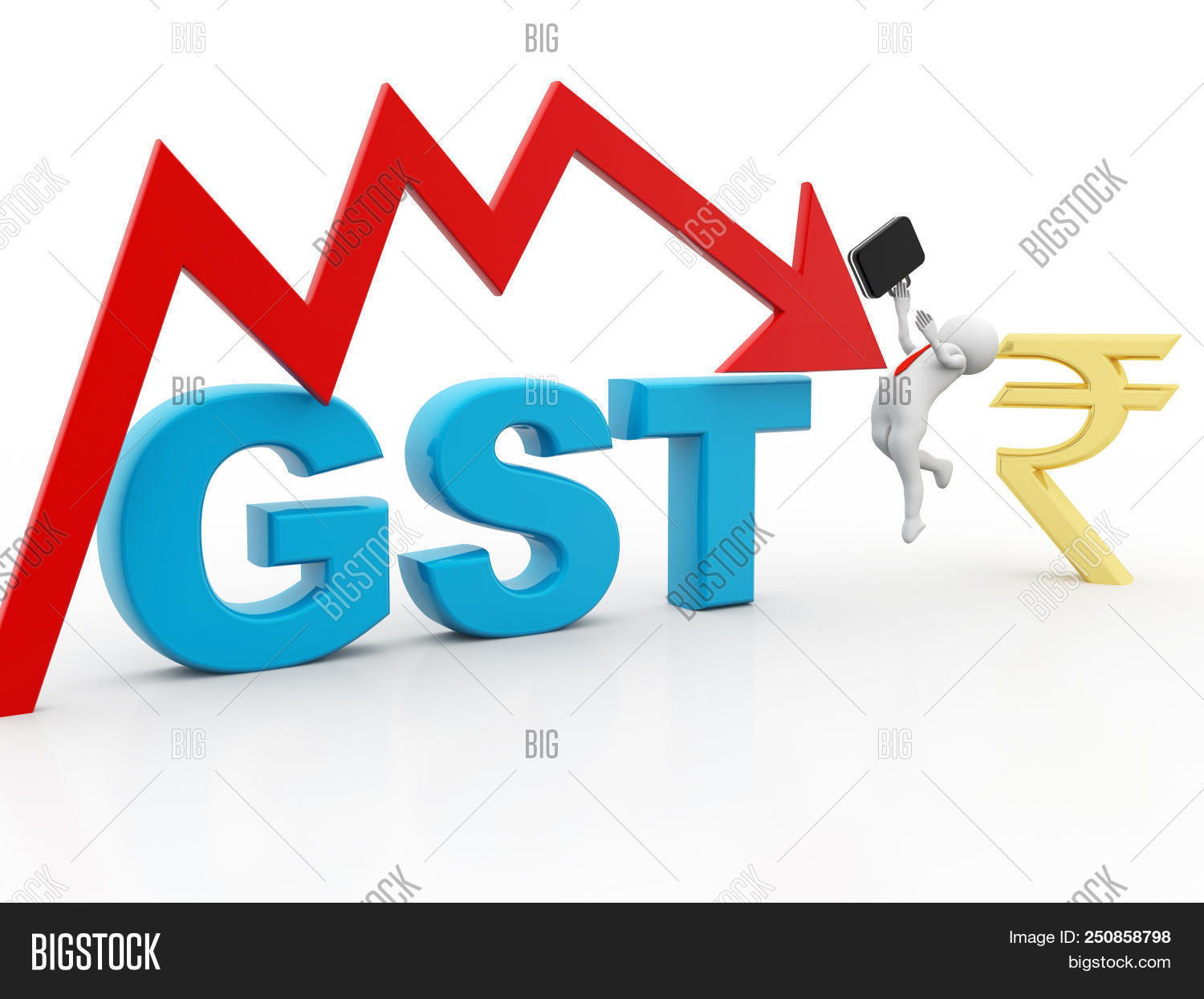 3d Illustration Gst Image & Photo (Free Trial) | Bigstock