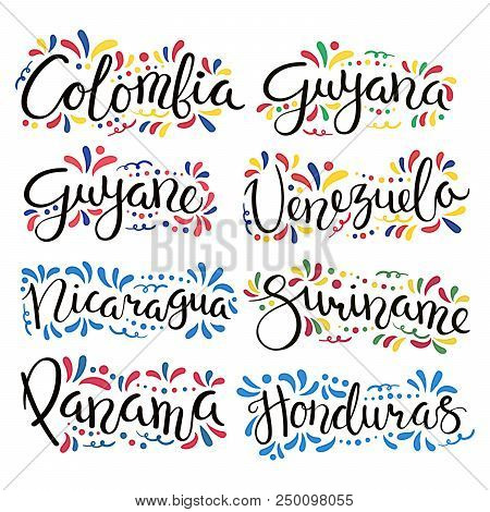 Set Hand Written Vector & Photo (Free Trial) | Bigstock