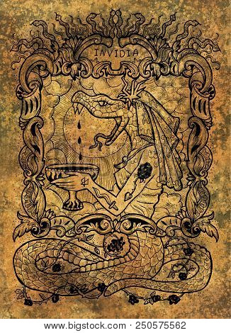 Imagen y foto Envy. Latin Word (prueba gratis) | Bigstock