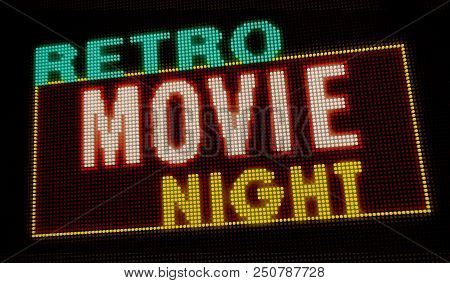 Retro Movie Night Image & Photo (Free Trial) | Bigstock