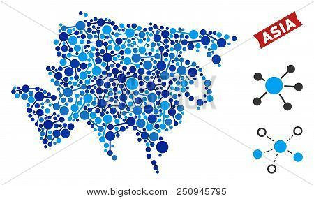 Network Asia Map Vector & Photo (Free Trial) | Bigstock