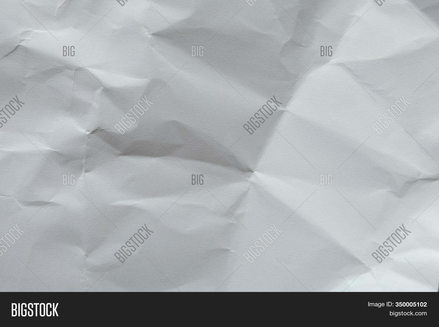 Wrinkled White Blank Image & Photo (Free Trial) | Bigstock