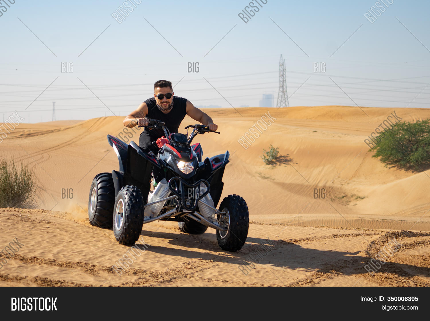 Muscular Man Riding Image & Photo (Free Trial) | Bigstock