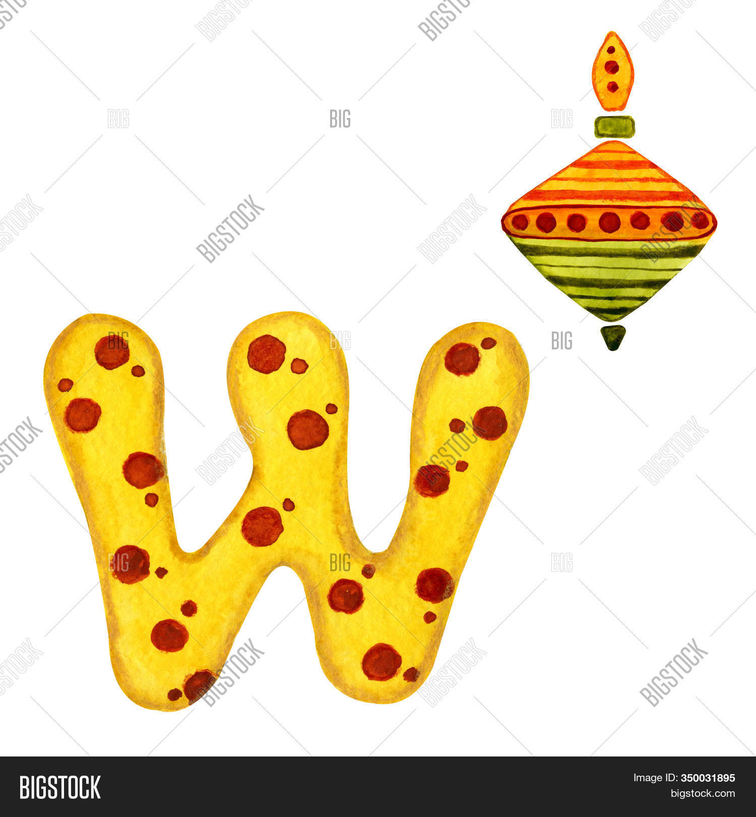 Letter W Multi-colored Image & Photo (Free Trial) | Bigstock