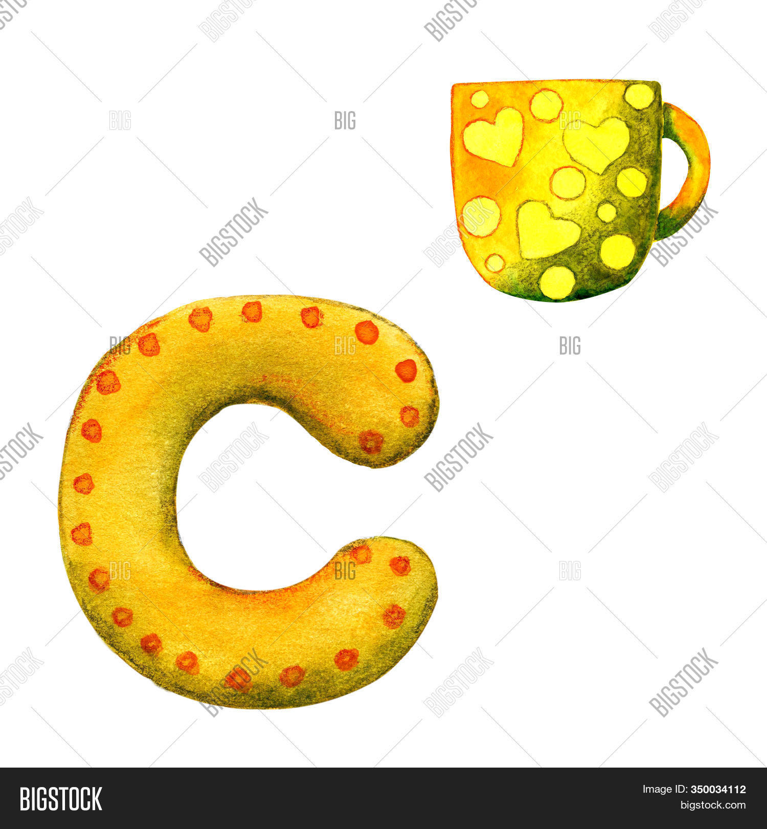 Letter C Multi-colored Image & Photo (Free Trial) | Bigstock