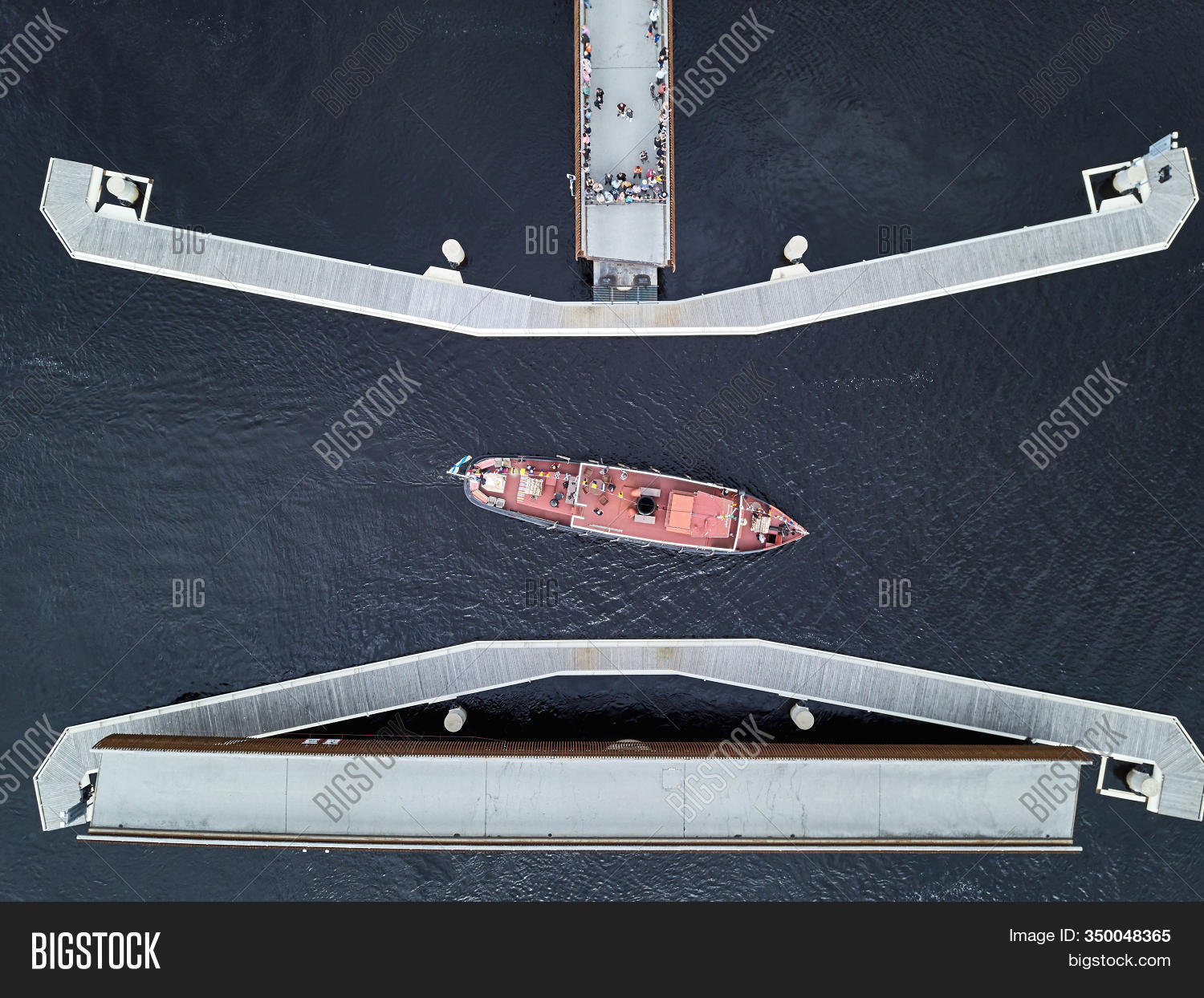 Aerial View Steamship Image & Photo (Free Trial) | Bigstock