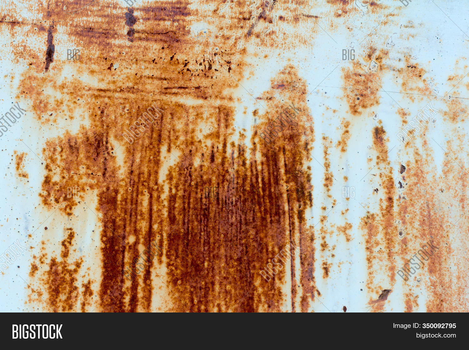 Rust.light Blue Metal Image & Photo (Free Trial) | Bigstock