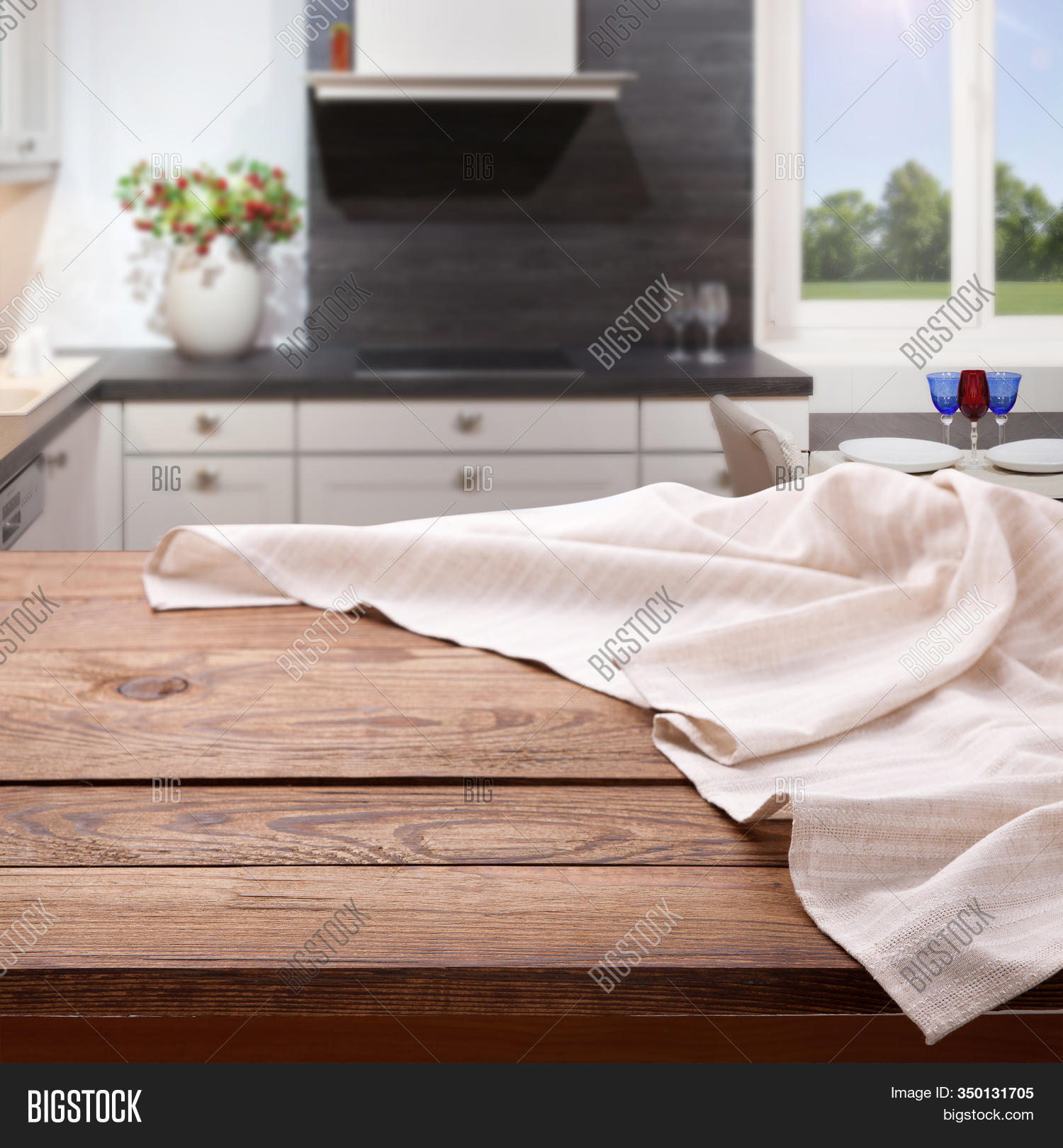 Empty Wooden Table Image & Photo (Free Trial) | Bigstock