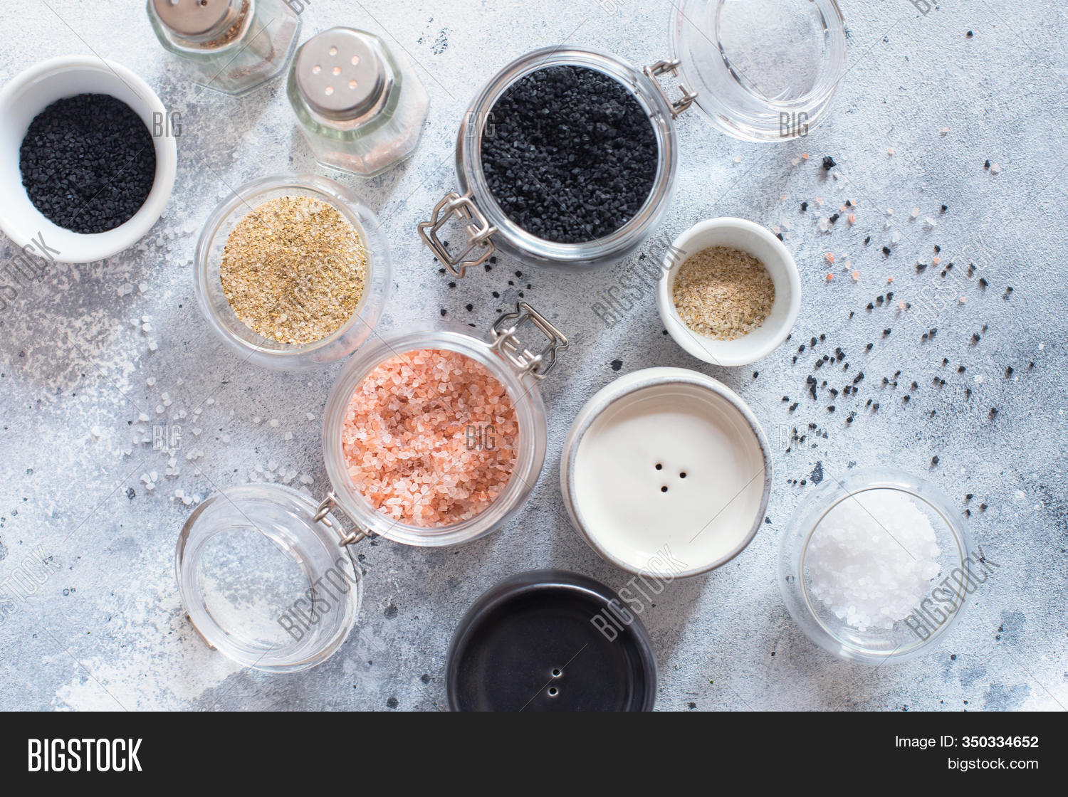 Mix Different Salt Image & Photo (Free Trial) | Bigstock