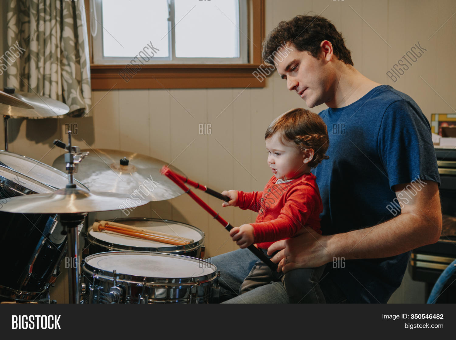Father Teaching Baby Image & Photo (Free Trial) | Bigstock