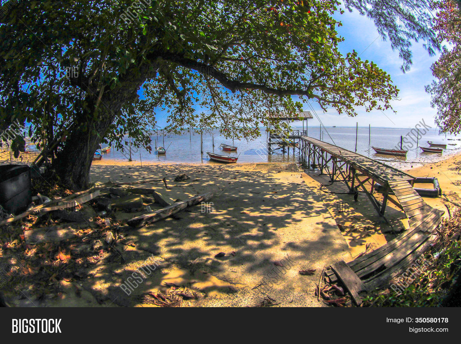 Jetty Mooring Fishing Image & Photo (Free Trial) | Bigstock