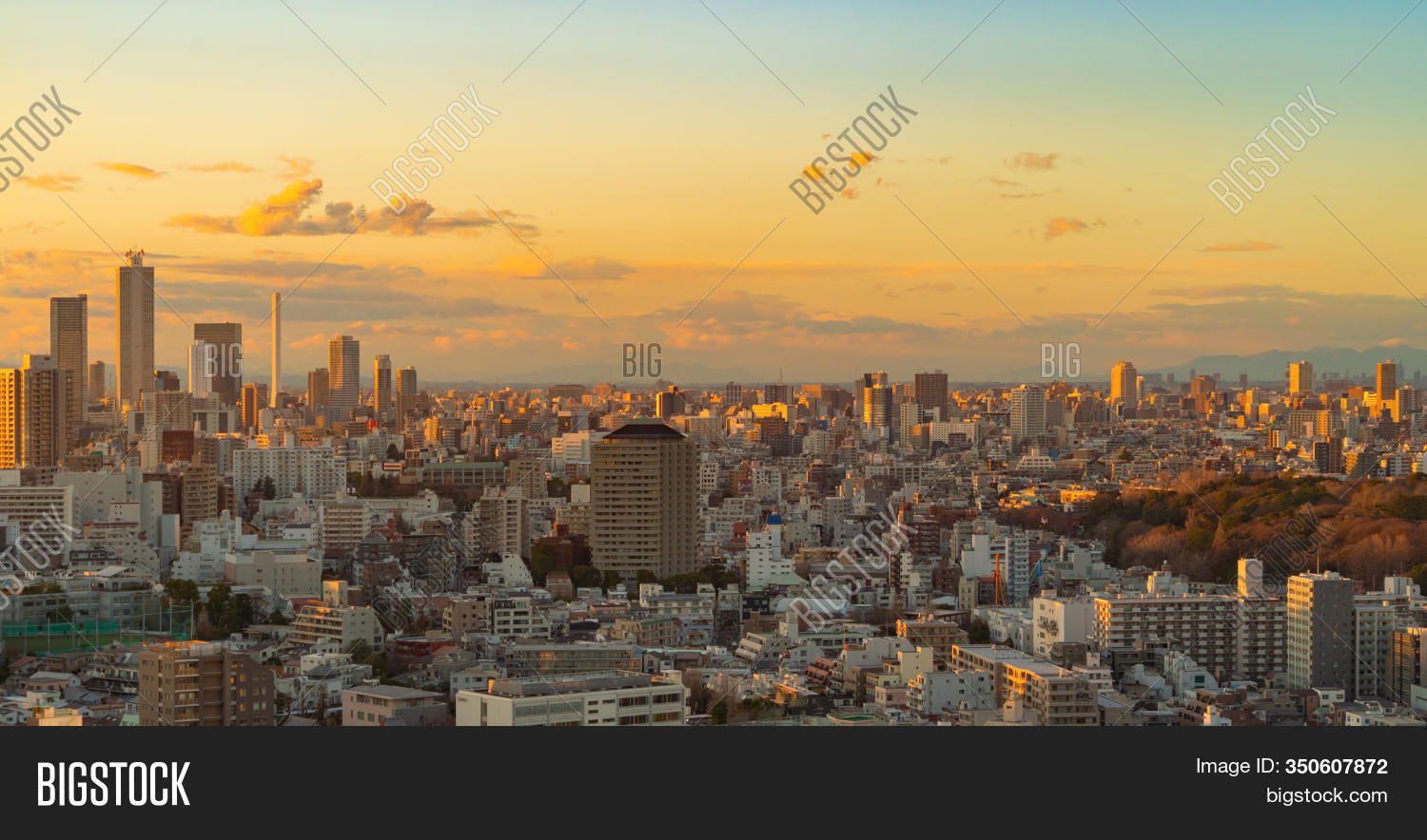 Aerial View Tokyo Image & Photo (Free Trial) | Bigstock