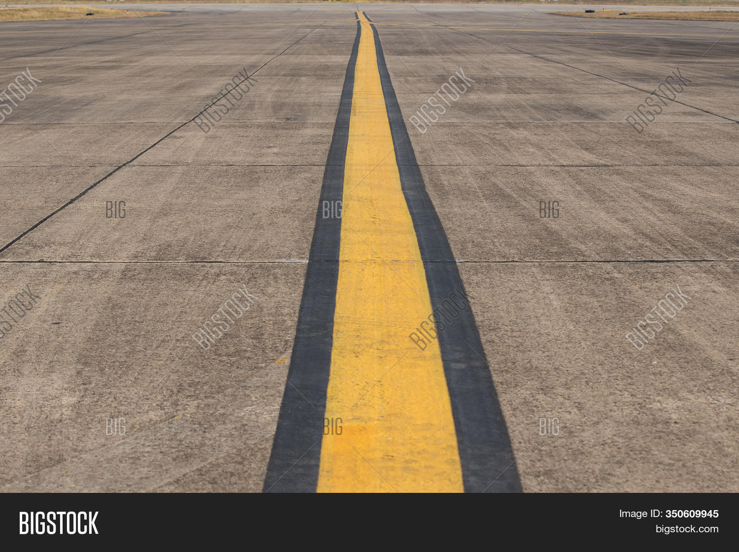 Yellow Line Painting Image & Photo (Free Trial) | Bigstock