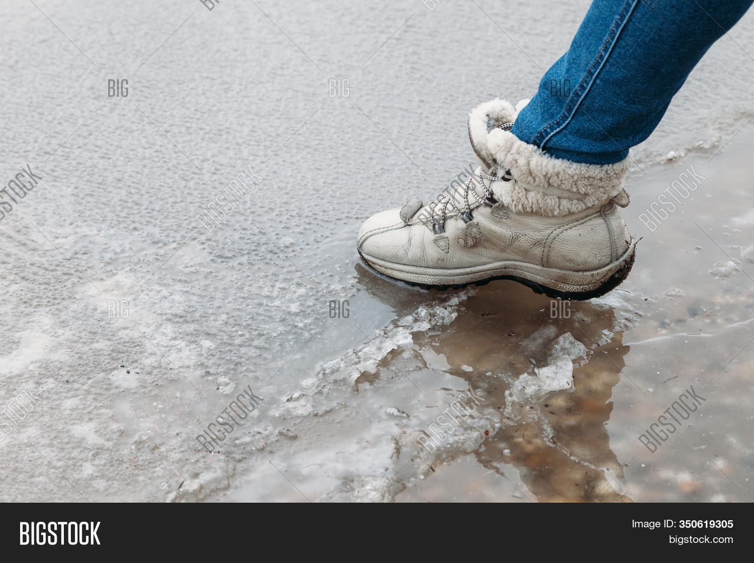 Trying Danger Foot, Image & Photo (Free Trial) | Bigstock