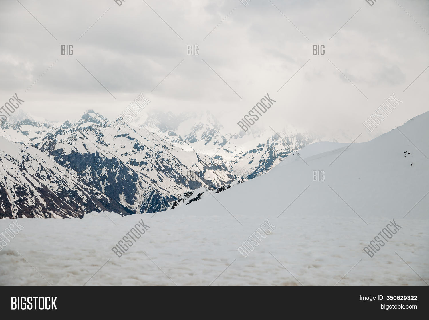 Views High Snow-capped Image & Photo (Free Trial) | Bigstock