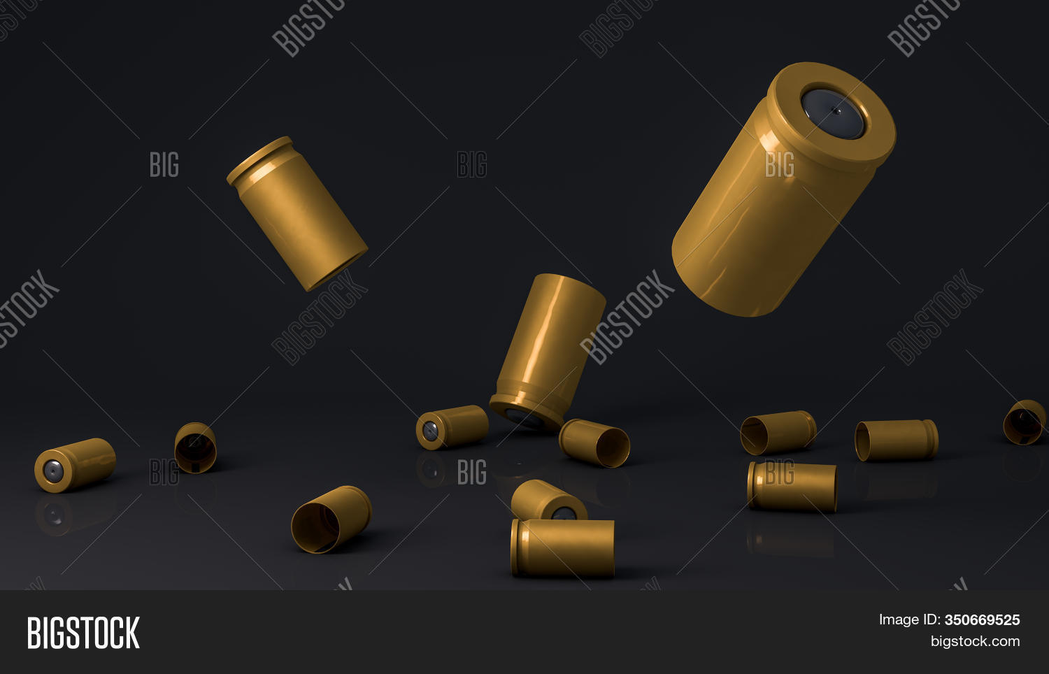 Bullet Shells Falling