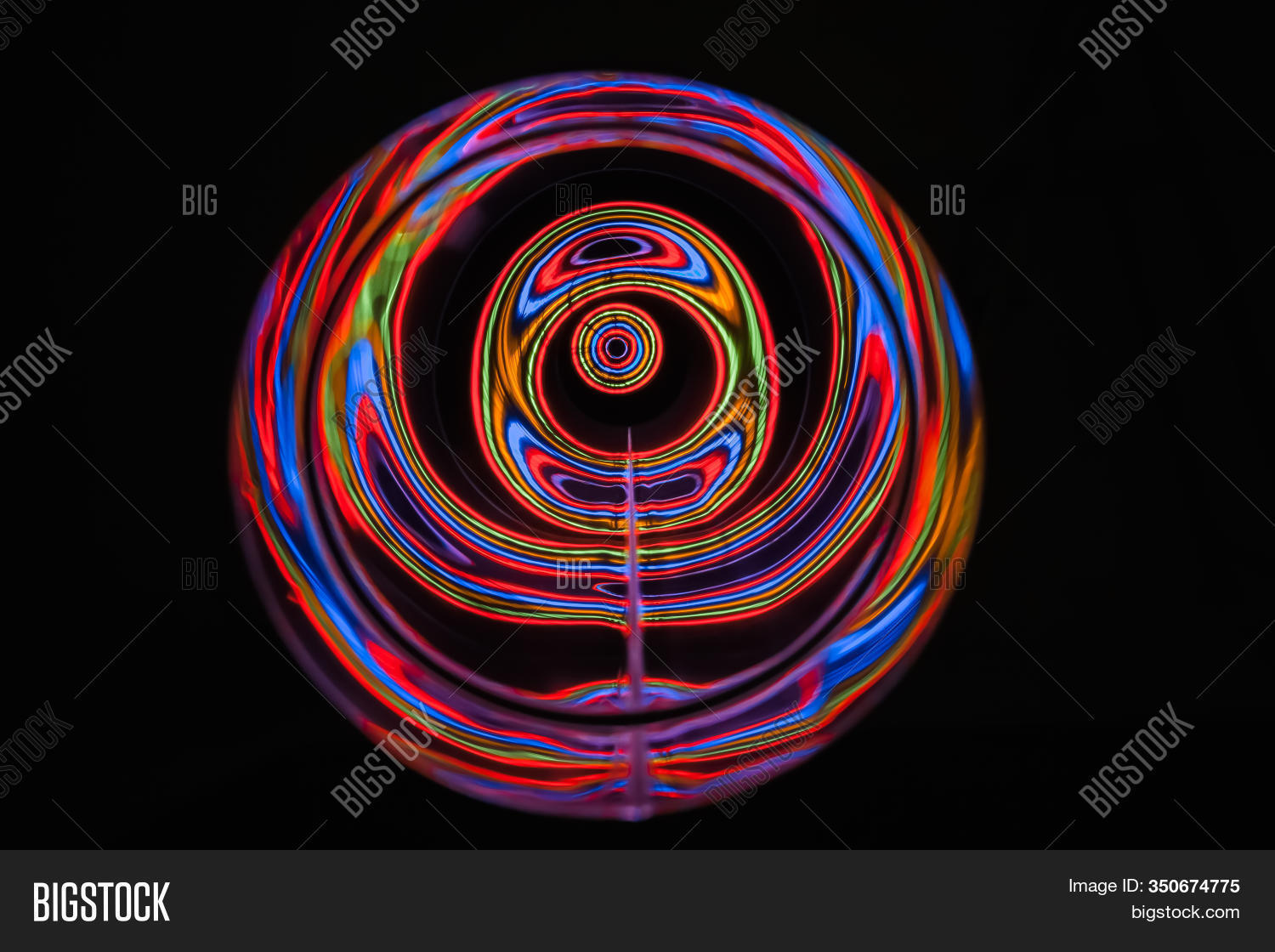 Sound Waves Dark Full Image & Photo (Free Trial) | Bigstock