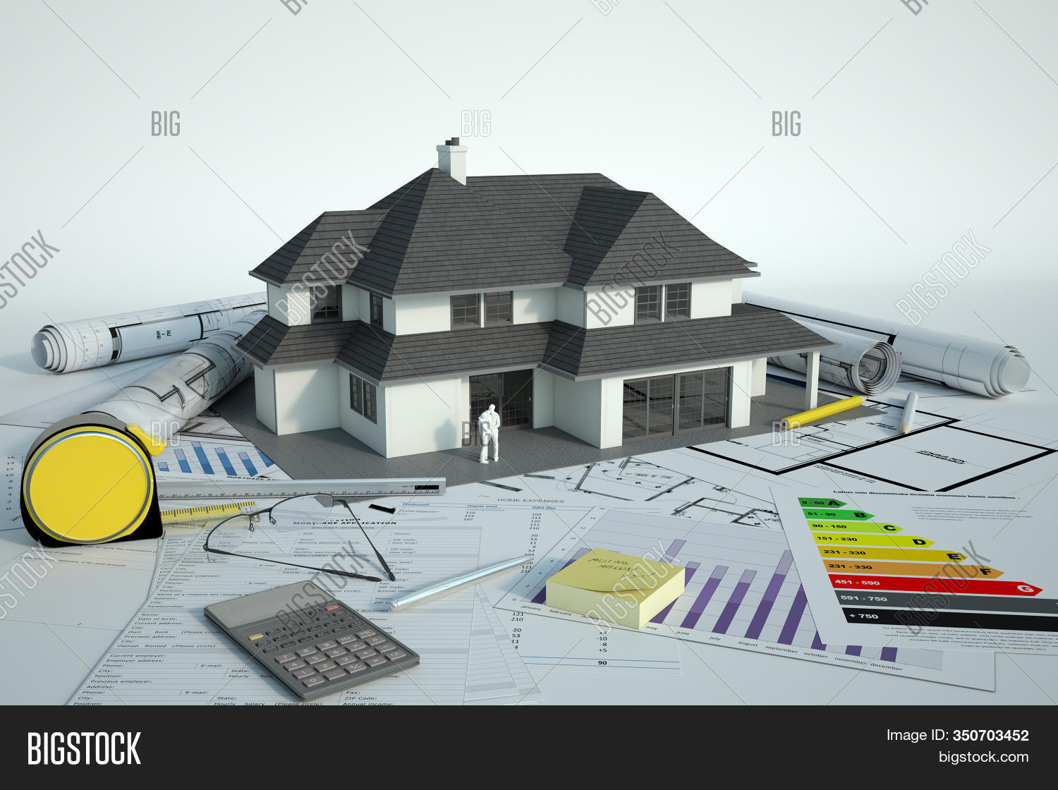 3D Rendering House Image & Photo (Free Trial) | Bigstock