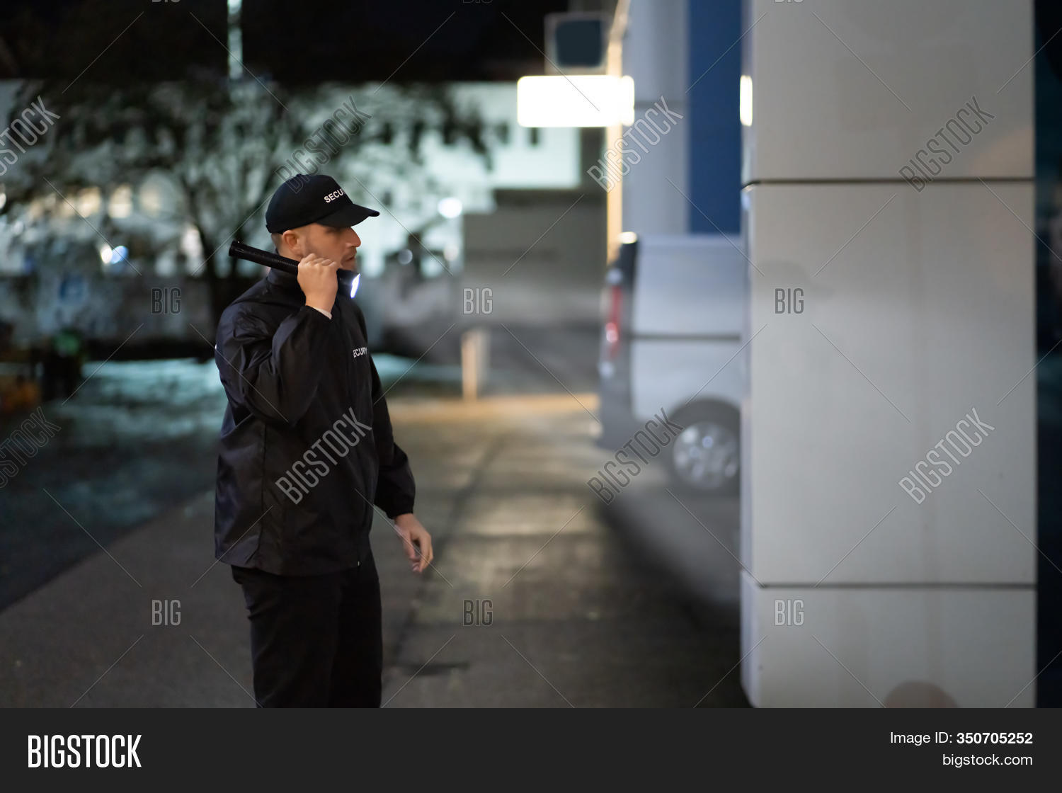Security Guard Walking Image & Photo (Free Trial) | Bigstock