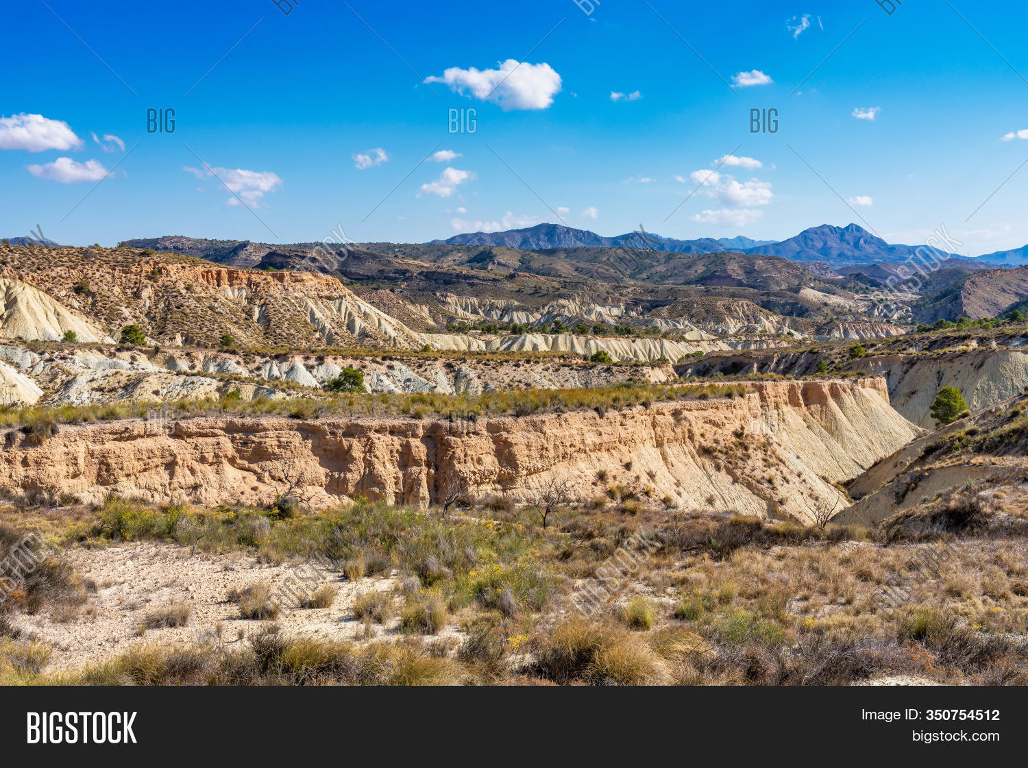 Badlands Abanilla Image & Photo (Free Trial) | Bigstock