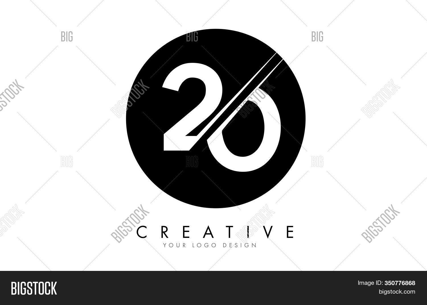 20 2 0 Number Logo Vector & Photo (Free Trial) | Bigstock