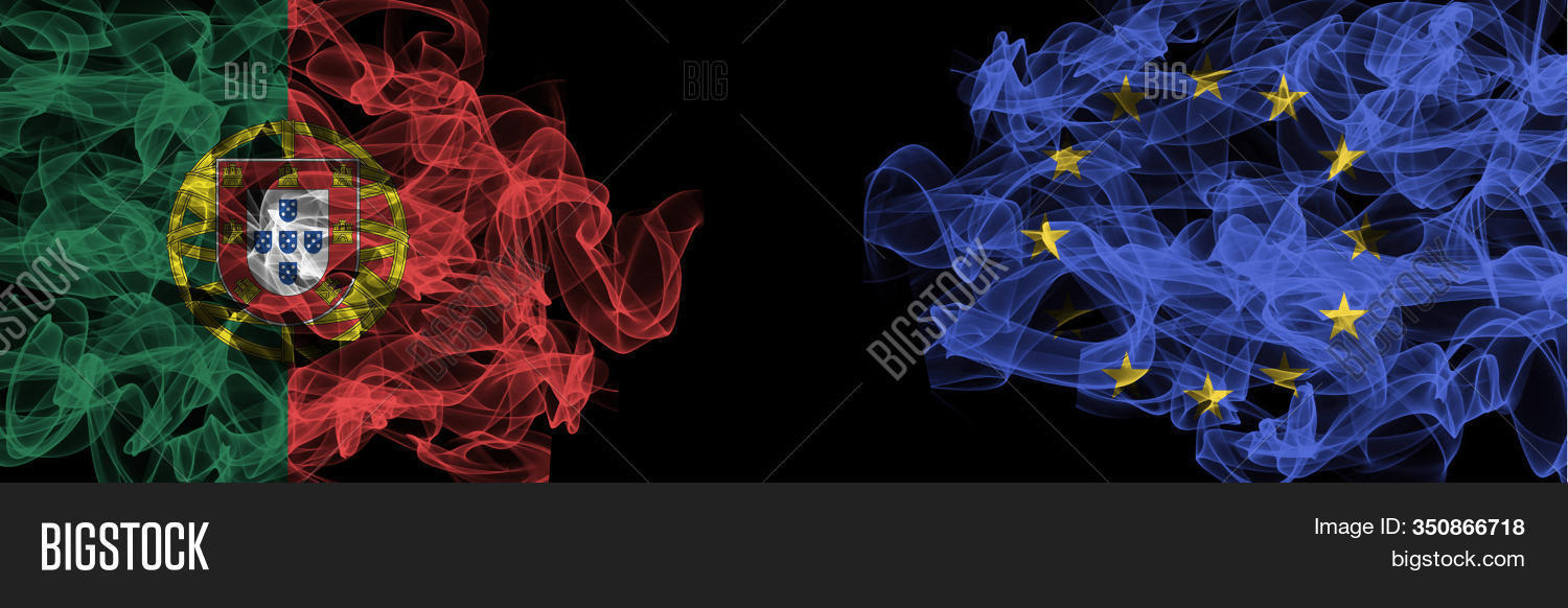 Flags Portugal Eu On Image & Photo (Free Trial) | Bigstock