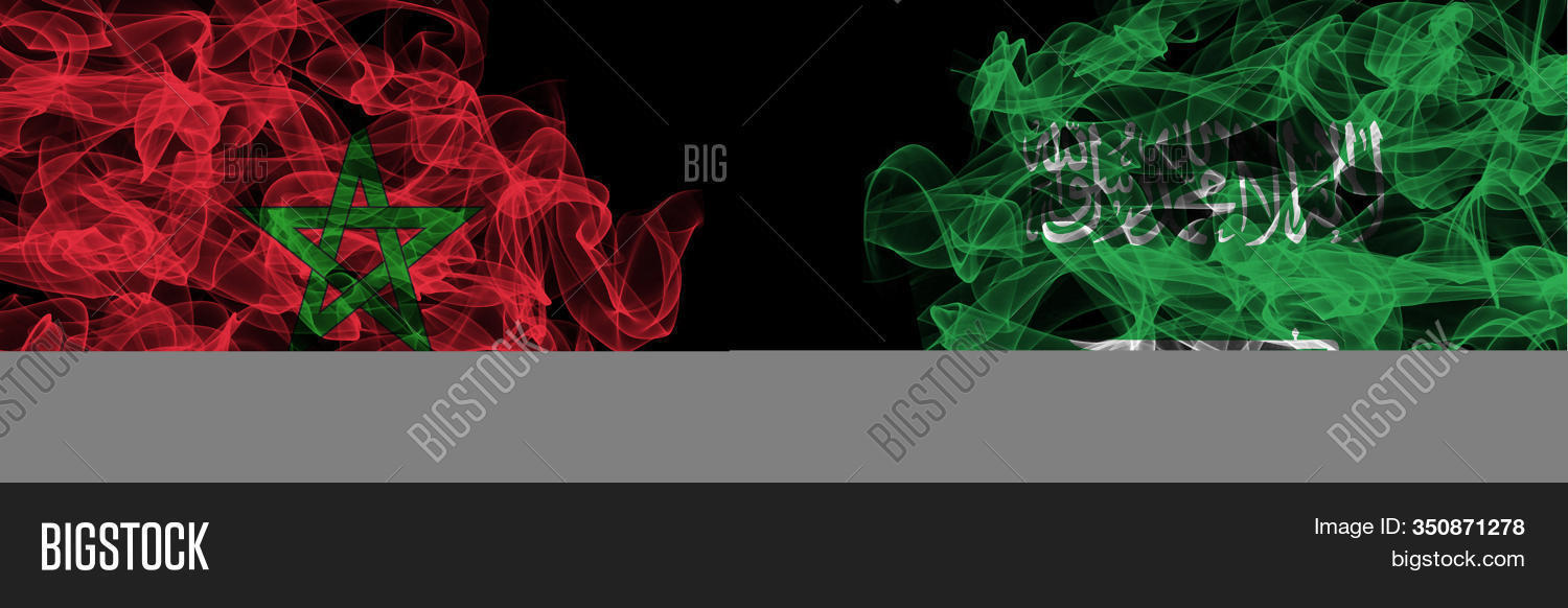 Flags Morocco Saudi Image & Photo (Free Trial) | Bigstock
