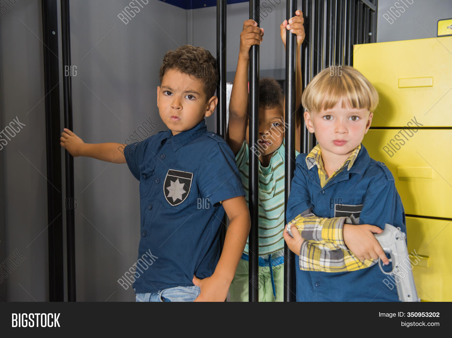 Little Policeman Image & Photo (Free Trial) | Bigstock