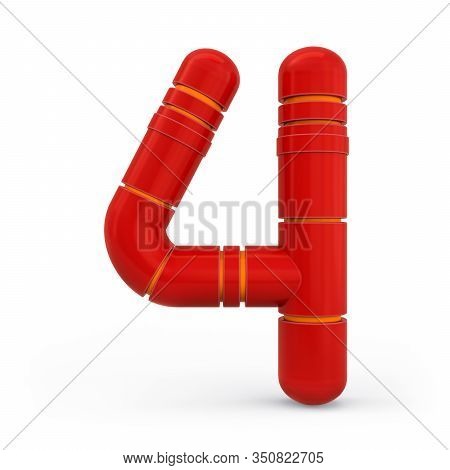 Number 4. Digital Sign Image & Photo (Free Trial) | Bigstock